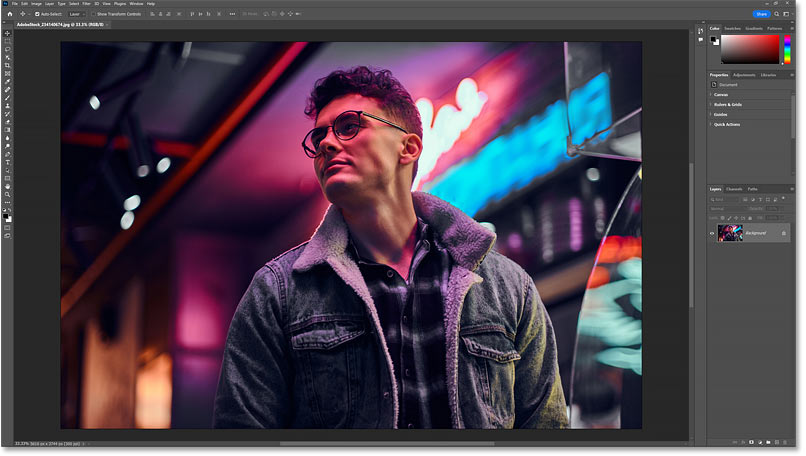 How To Resize Selections In Photoshop With Transform Selection