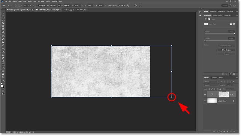 How To Paste An Image Into A Layer Mask In Photoshop