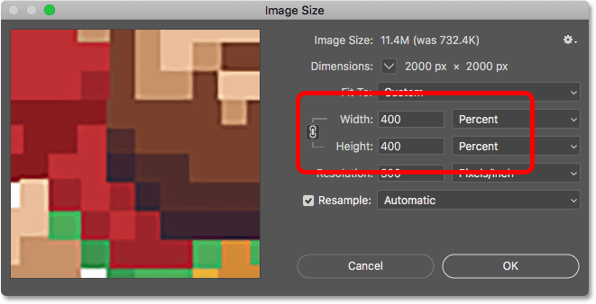 Redimensionner Image En Pixel