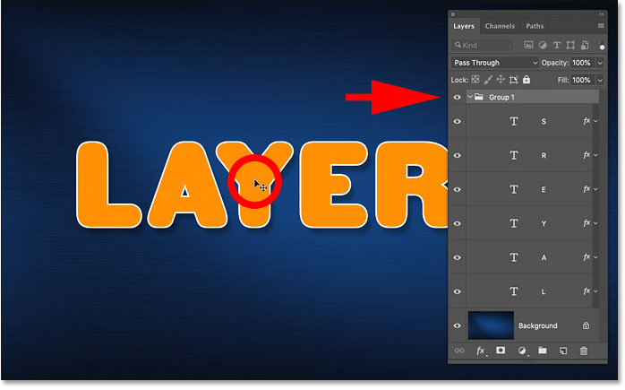 Photoshop Layers Tip How To Auto Select Layers