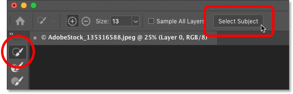 Using Select Subject For 1 Click Selections In Photoshop CC 2020 2022 