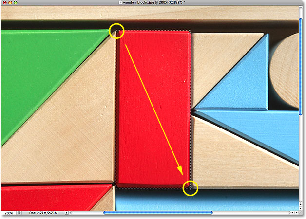 The Rectangular Marquee Tool Photoshop Selections