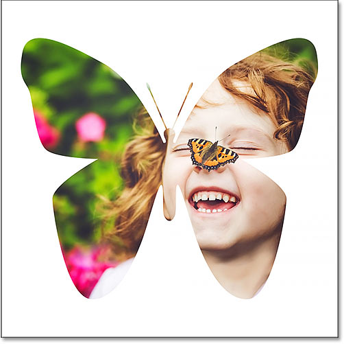 Fill a Shape with a Photo in Photoshop 2021