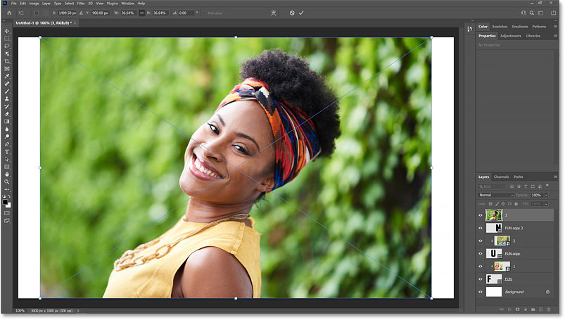 How To Place Multiple Images In Text With Photoshop